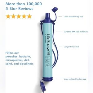 Vestergaard | Other | Lifestraw Personal Water Straw Filter Removes ...